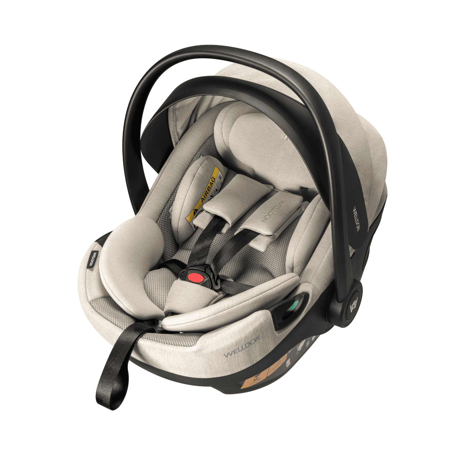 CROWN 2 I-SIZE ISOFIX Infant Carrier – Safe & Adjustable Group 0+ – Welldon