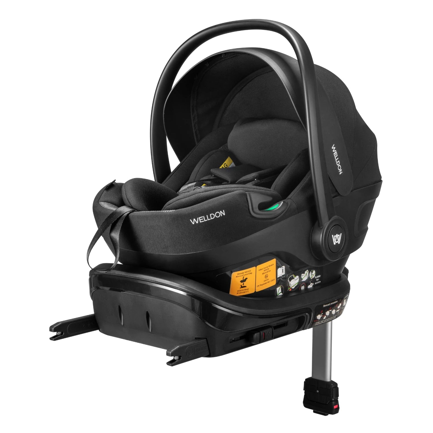 CROWN 2 I-SIZE Infant Carrier & Base Bundle – Safe & Affordable – Welldon