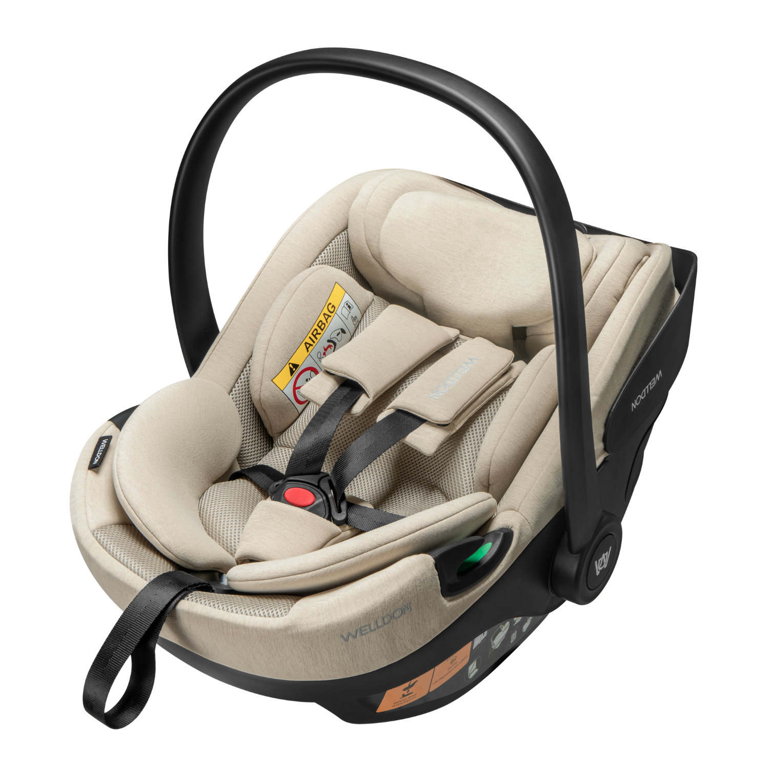 CROWN 2 I-SIZE ISOFIX Infant Carrier – Safe & Adjustable Group 0+ – Welldon